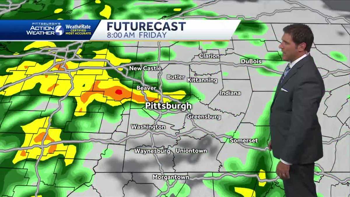Pittsburgh Weather: Warming up Thursday, rain returns for weekend