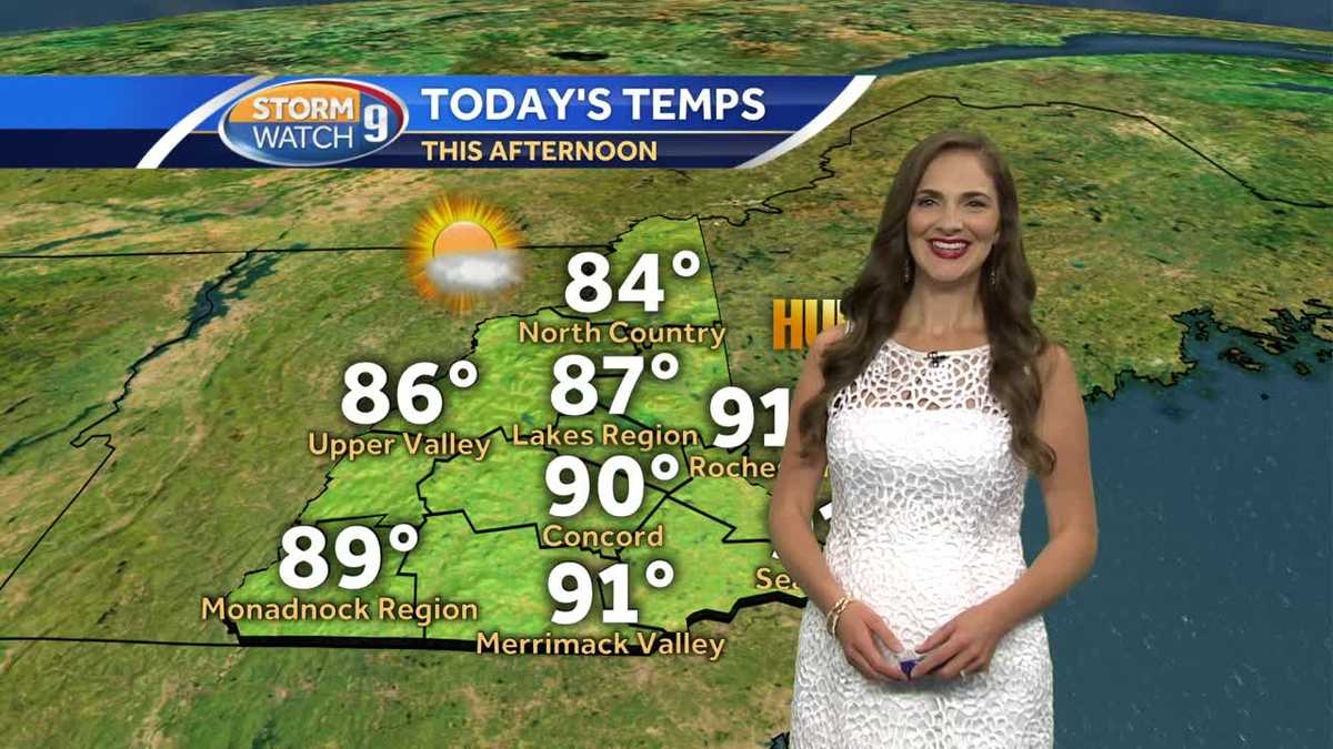 Watch: Hot, humid day