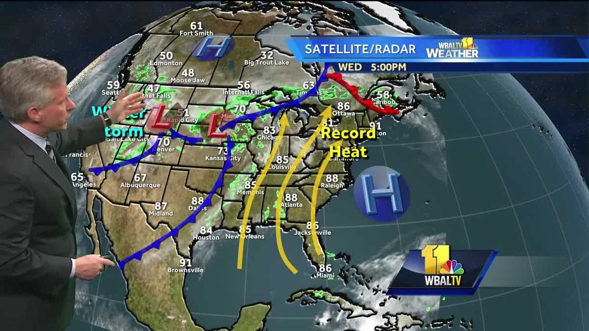 Slight chance for isolated t'storm Thursday