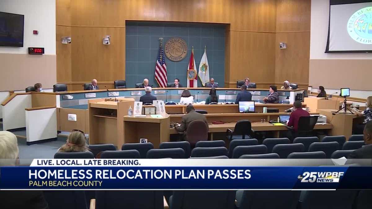 Homeless relocation plan passes