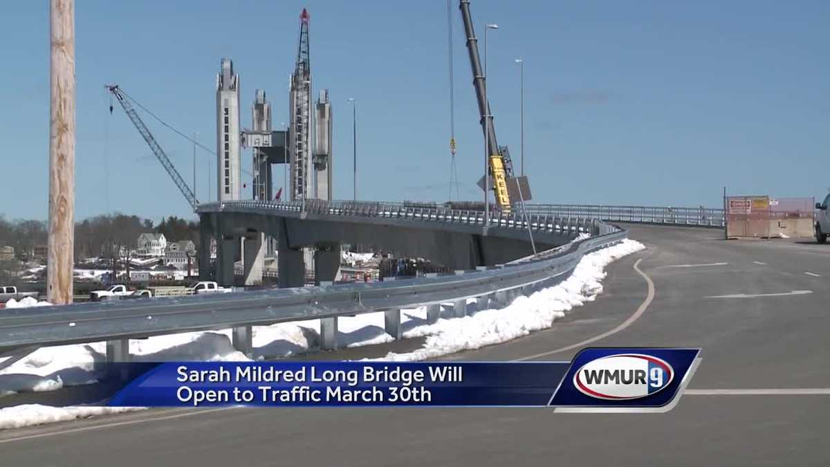 Sarah Mildred Long Bridge to open March 30
