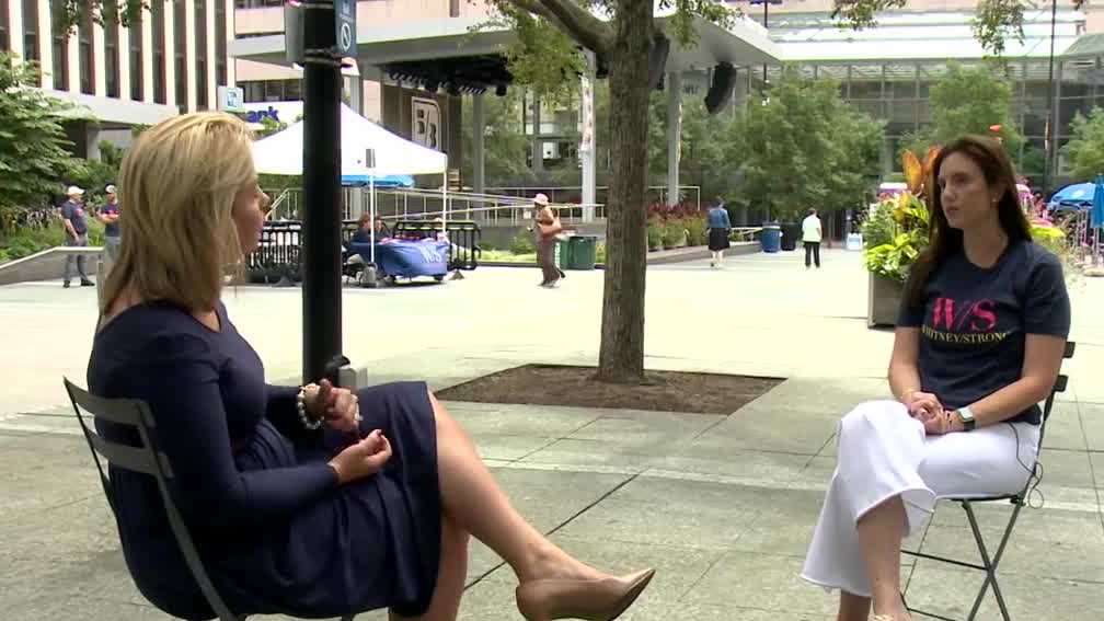 Mass shooting survivor Whitney Austin: 'I was given a gift'