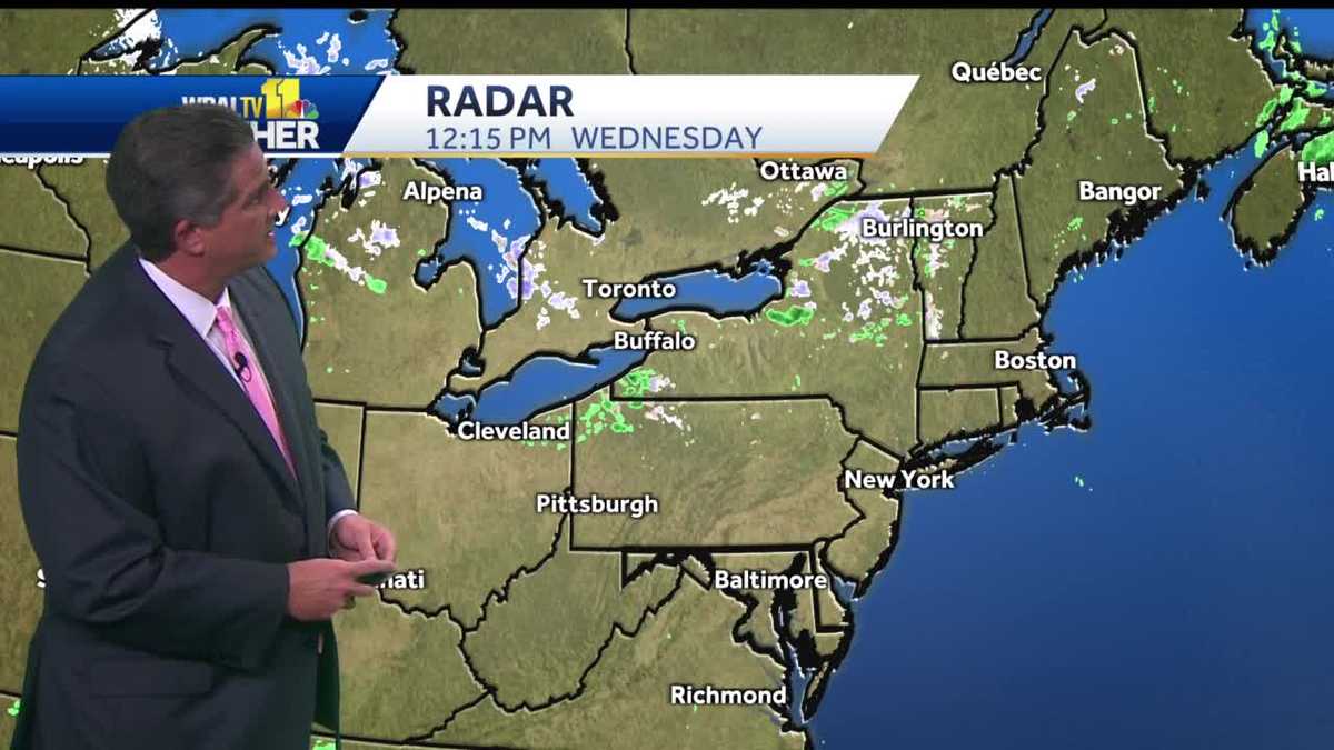 Sunny, low 50s Wednesday