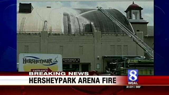 Watch Jere Gish's report from the fire scene