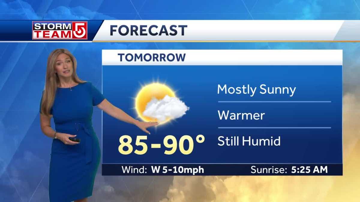 Video: More sun, less rain in days ahead