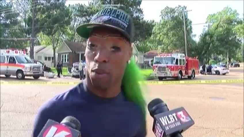 Crash witness' interview goes viral