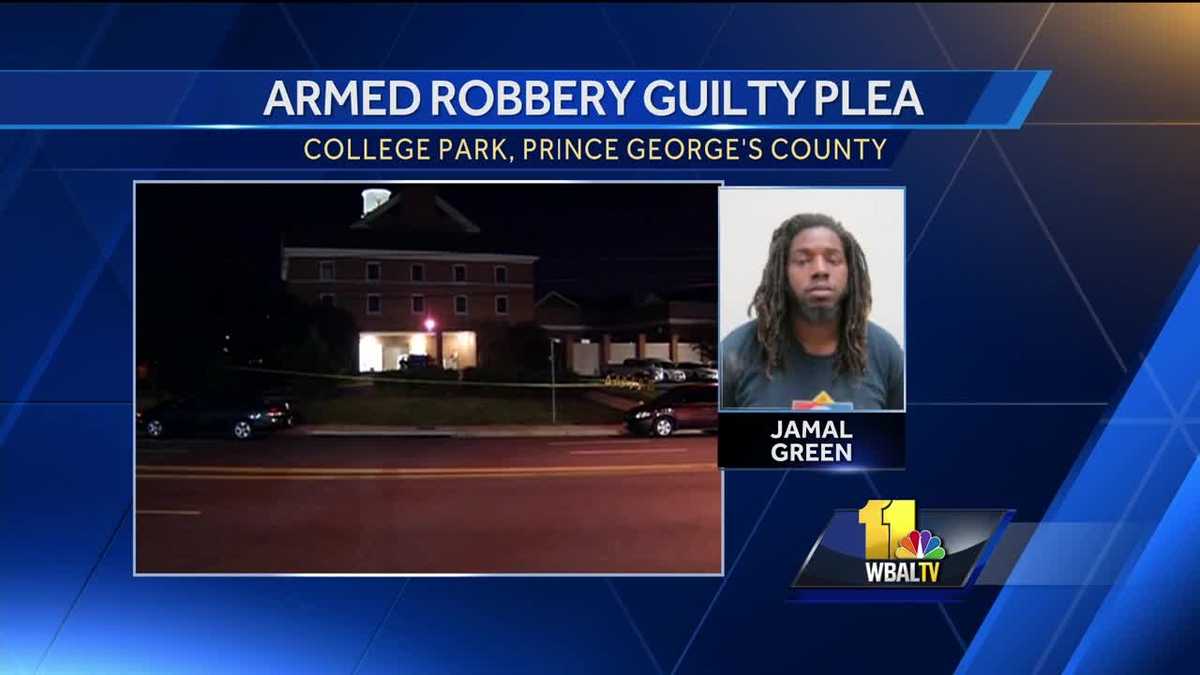Video: College Park armed robbery guilty plea