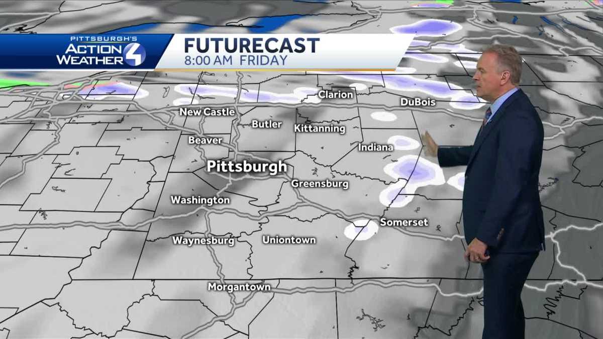 Heavy rain, strong winds tonight; rain and snow mix on Friday
