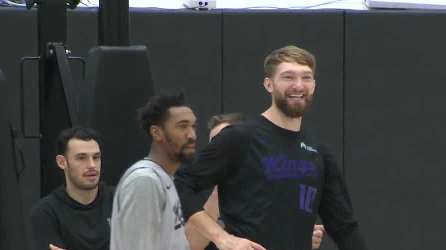 Sacramento Kings practice at home after 6-game road trip