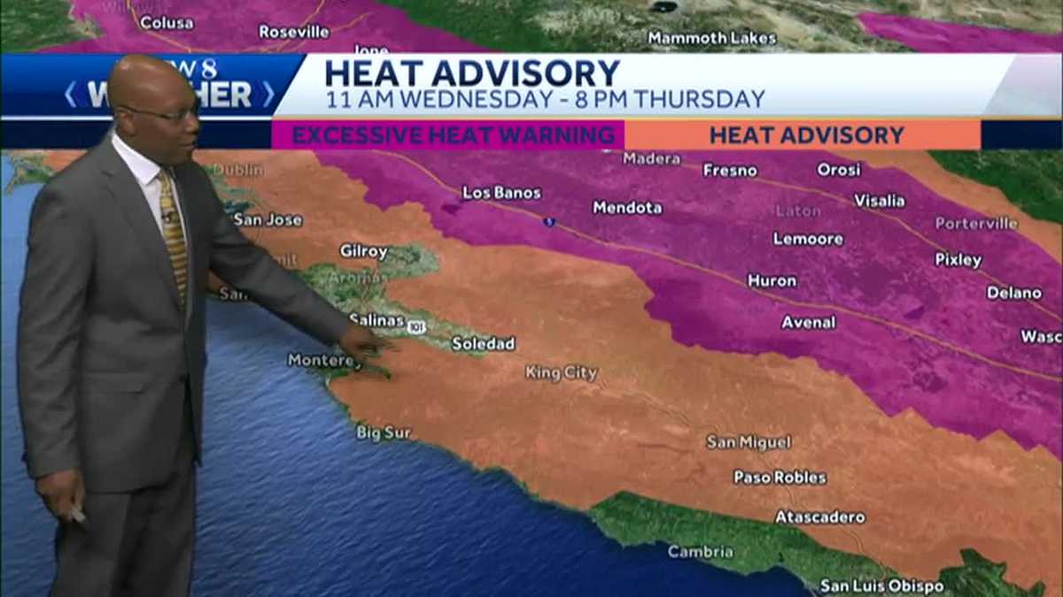 Trending Warm to Hot Today and Tomorrow