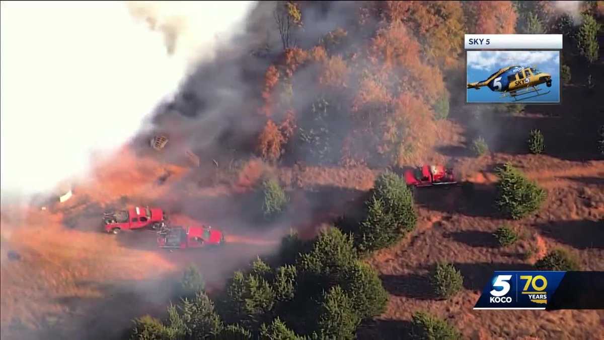 Oklahoma firefighters battle fatigue amid ongoing wildfires