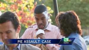 Suspect calls for charges to be dropped in pie incident