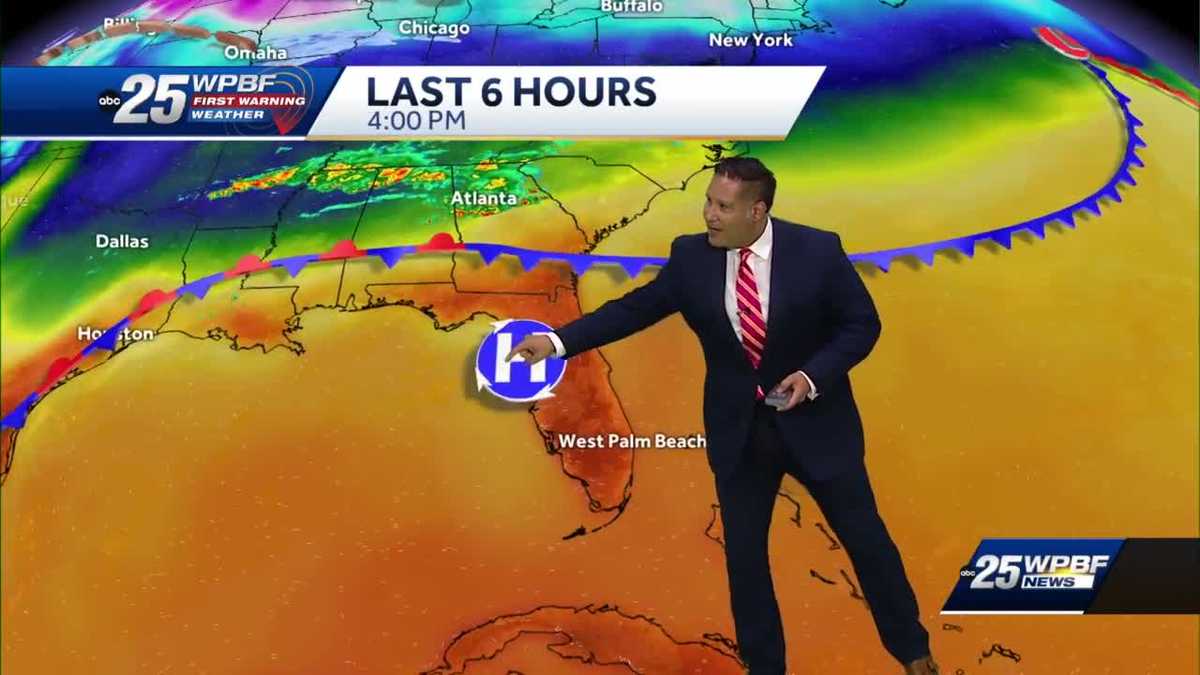 Warm and dry weekend ahead