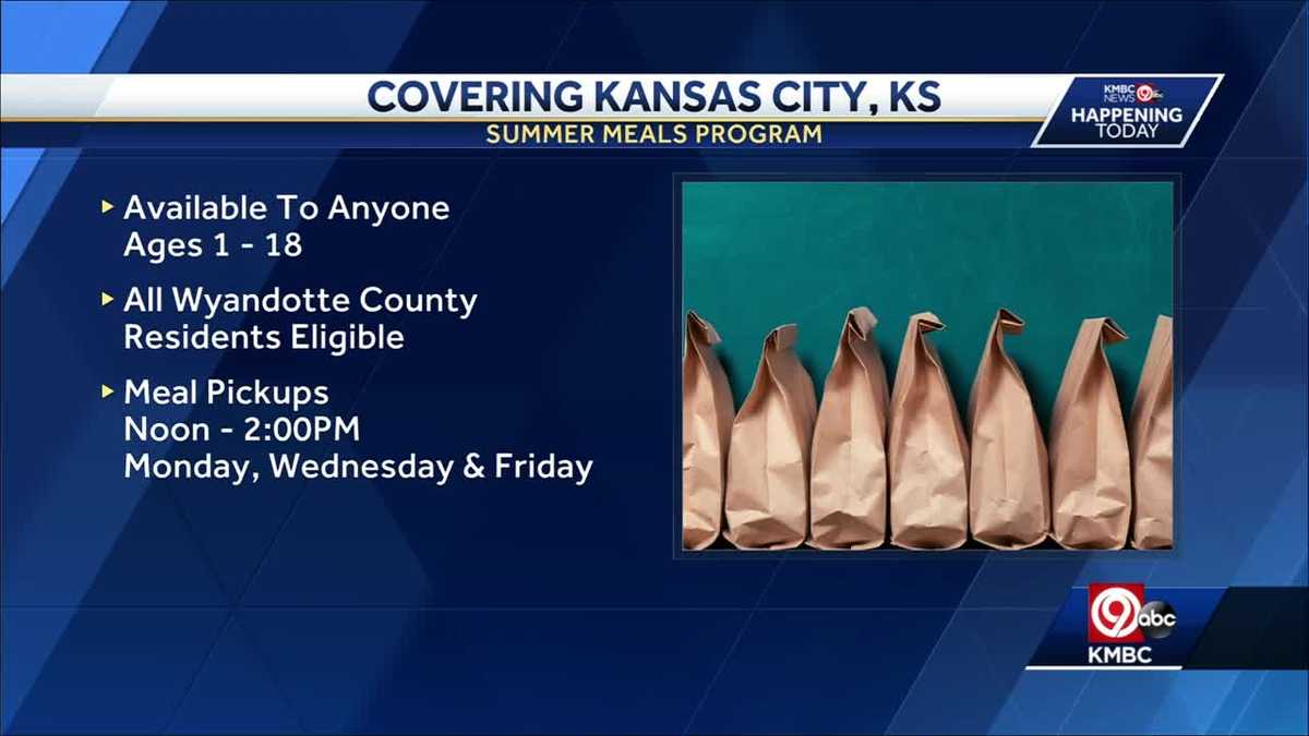 KCK schools start grab-and-go meal service to feed families over the summer