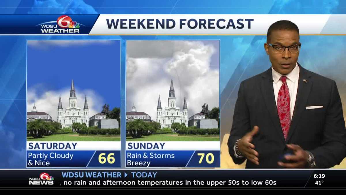 A sunny and cool Friday