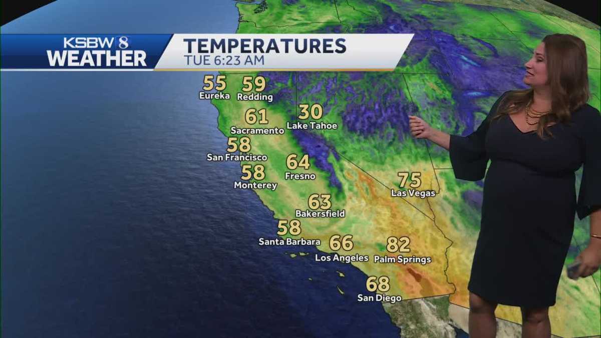 Morning clouds, with mostly sunny afternoons