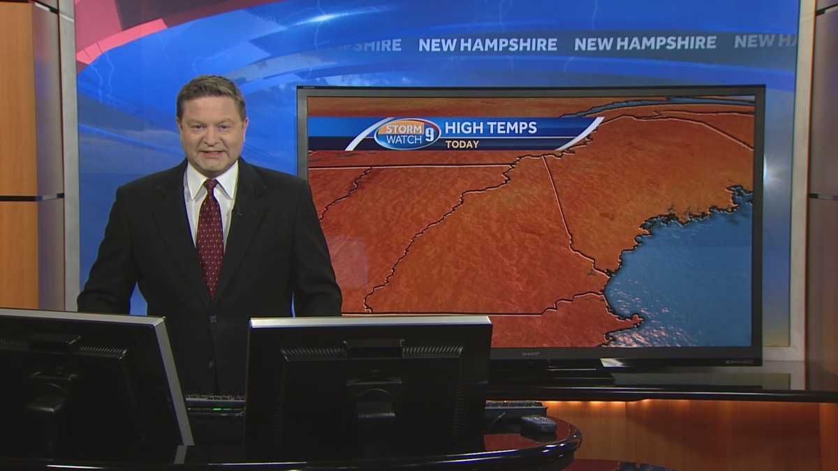Saturday evening forecast