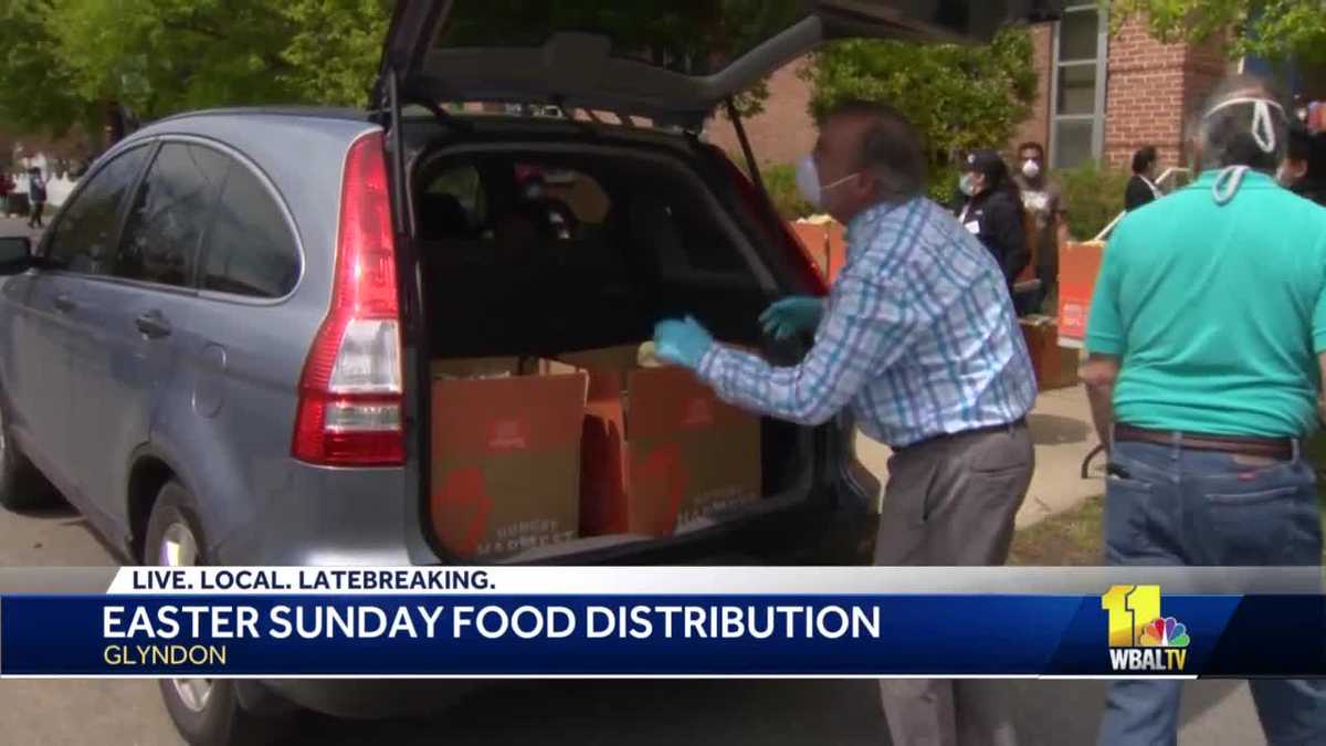 Churches host Easter food drives to help Maryland families