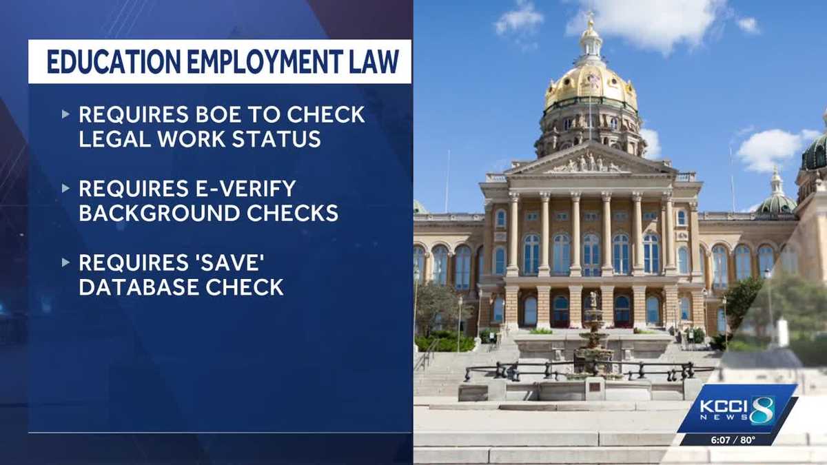 Iowa governor signs final bills into law, including employment ...