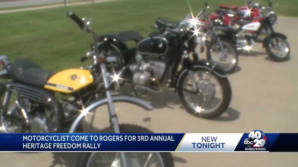 Heritage Freedom Rally features antique motorcycles in NWA