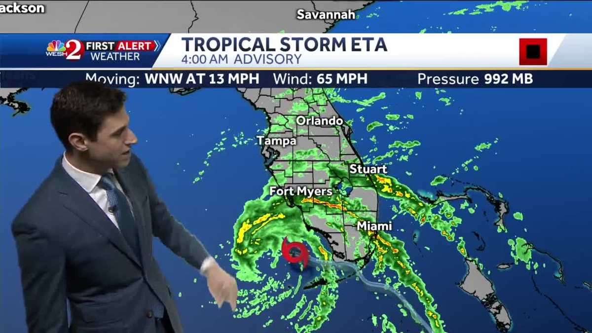 Tropical Storm Eta brings heavy winds, rain to South Florida