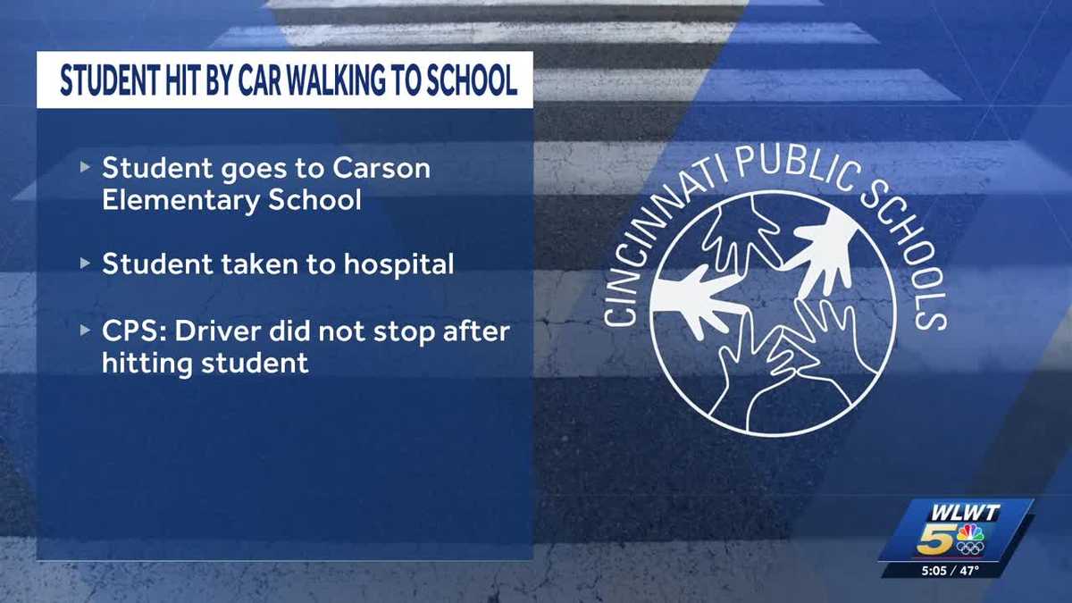 CPS: Student injured after being hit by car while walking to school ...