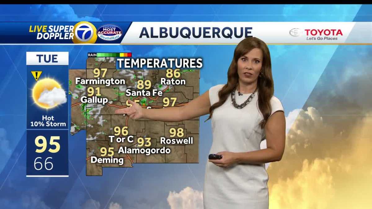 Near-record heat continues