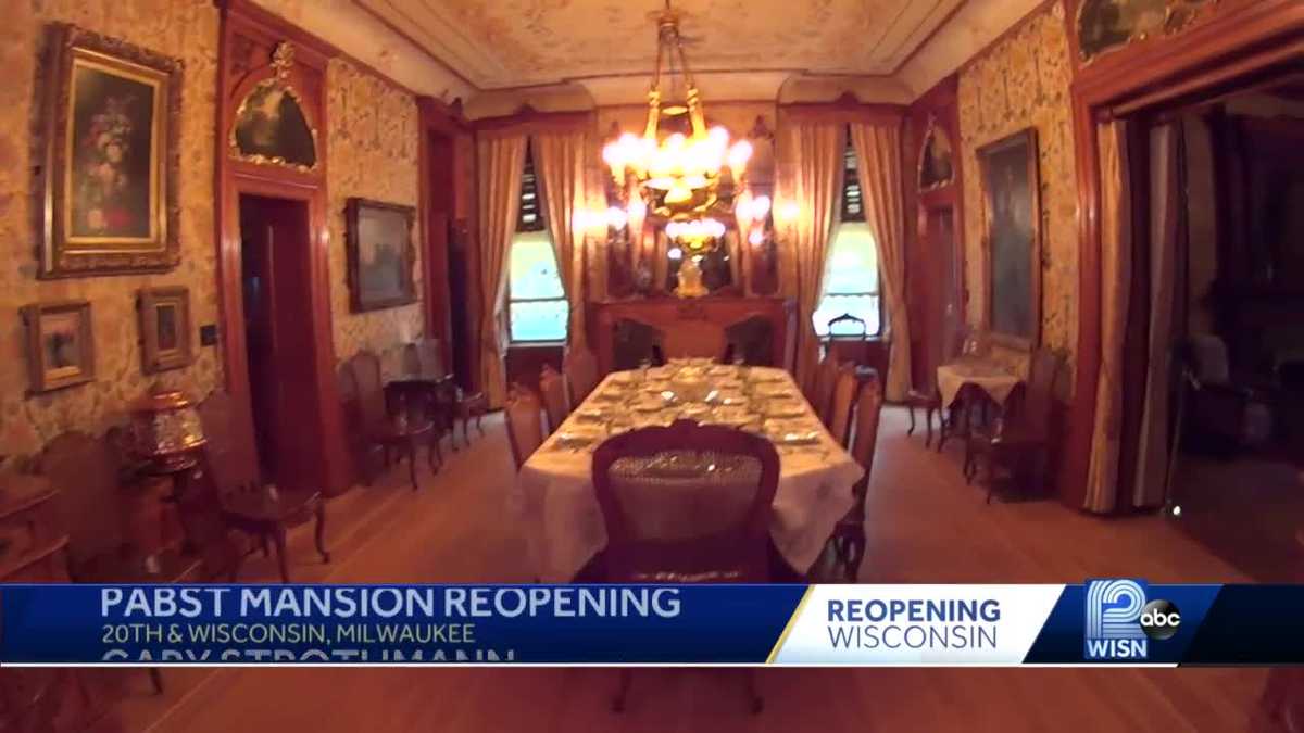 Pabst Mansion to reopen for tours Saturday