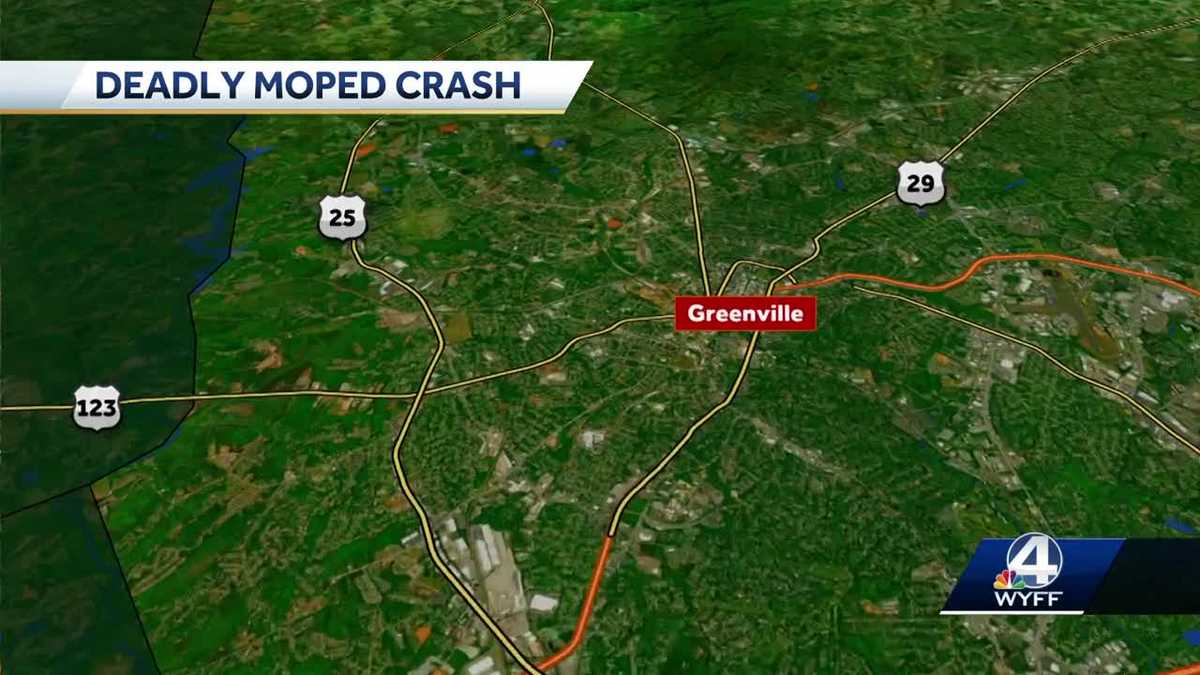 Greenville One Dead Following Moped Crash