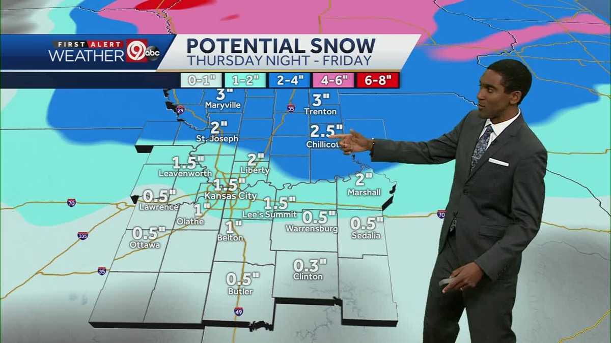 Cold Thursday sets us up for next winter storm Friday