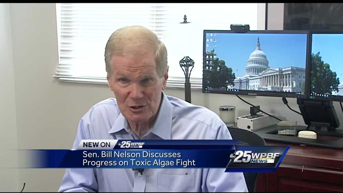 Senator Bill Nelson discuses progress on toxic algae fight