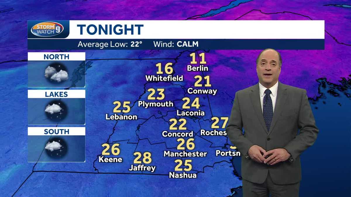 NH forecast video: Quiet start to weekend before storm moves in