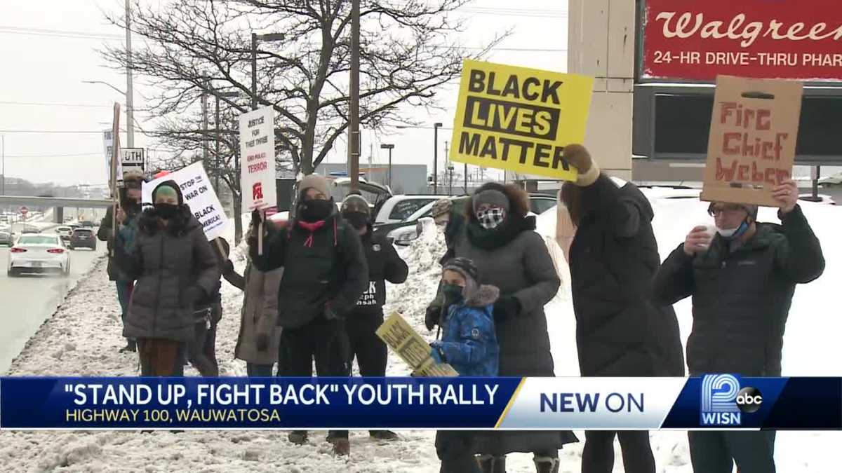 ‘Stand up, fight back’ protest hit streets of Wauwatosa
