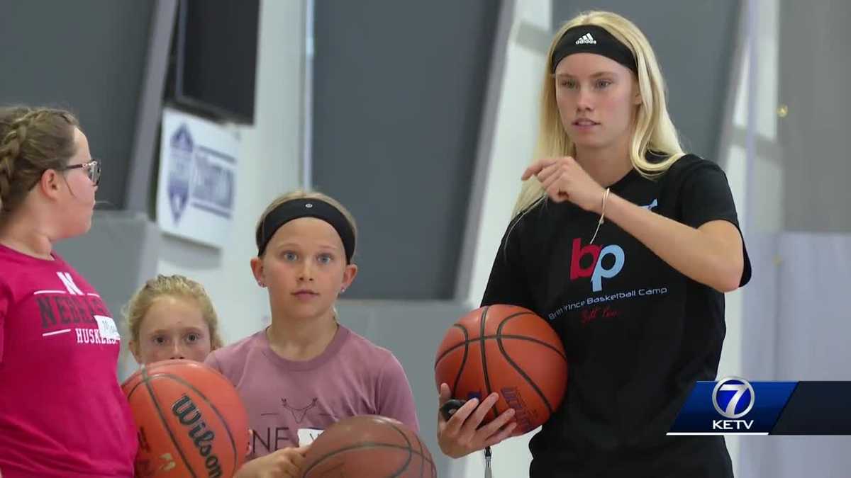 Husker basketball commit host basketball camp for grade schoolers