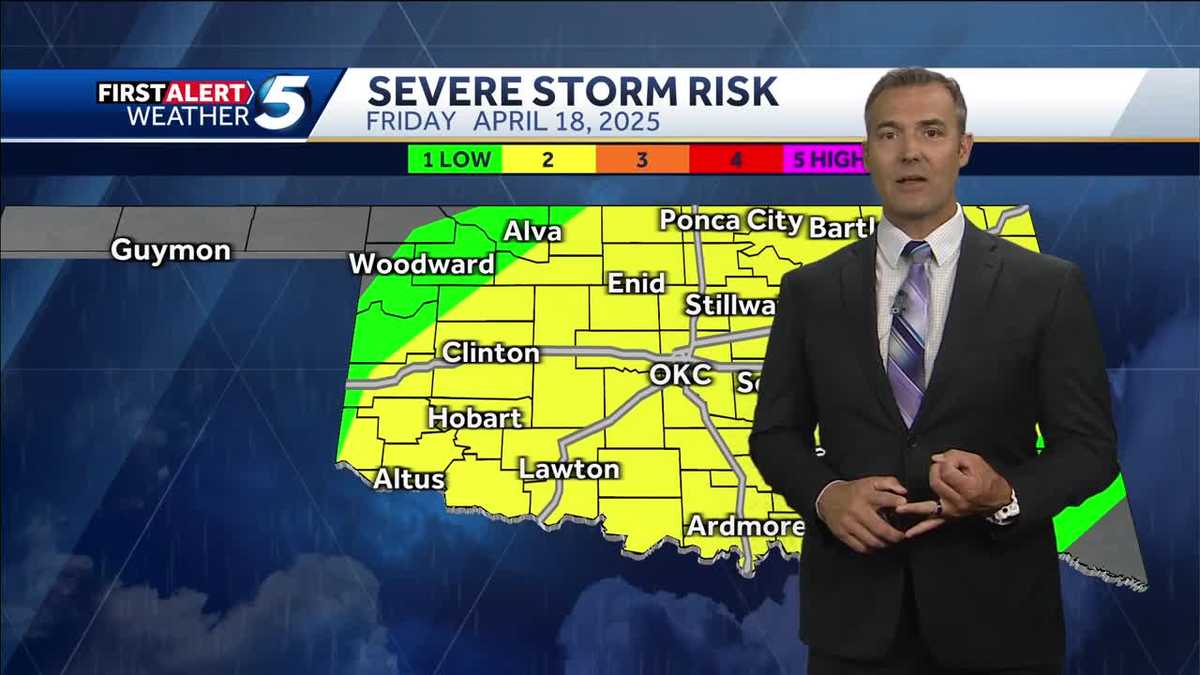 FORECAST: Severe storms this evening