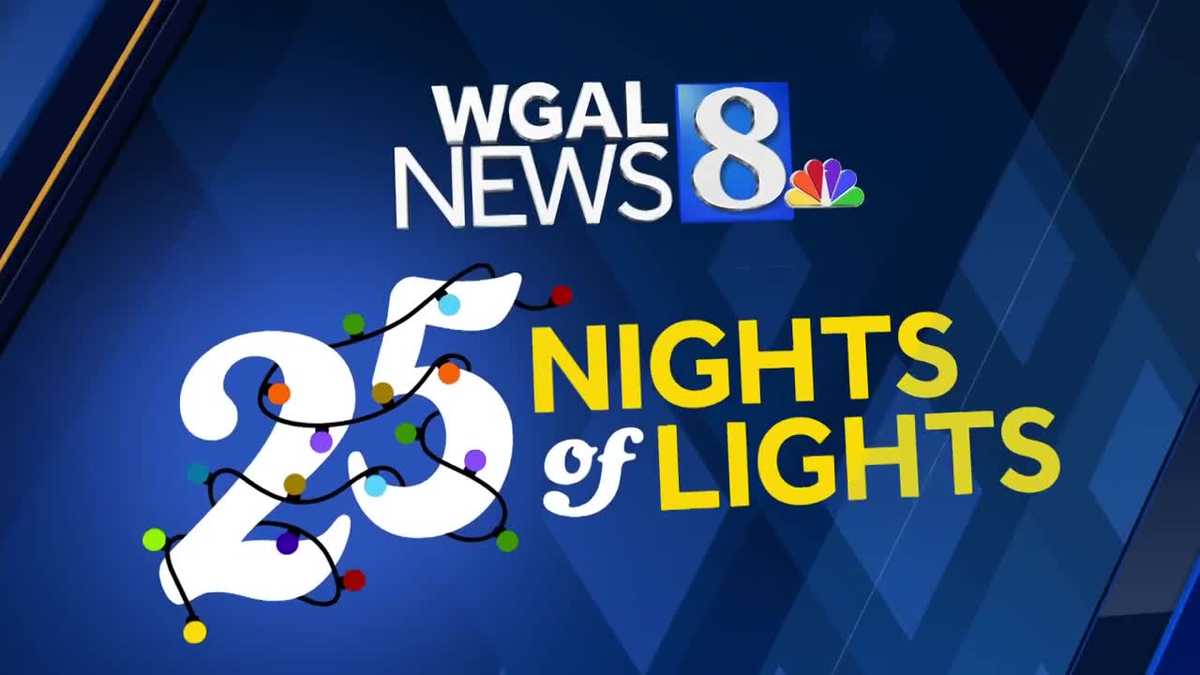 25 Nights of Lights | Send WGAL your spectacular holiday light displays ...