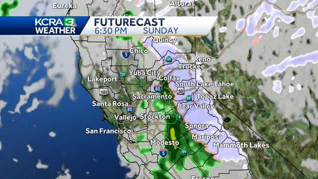 Timing out the rain and snow for the next few days