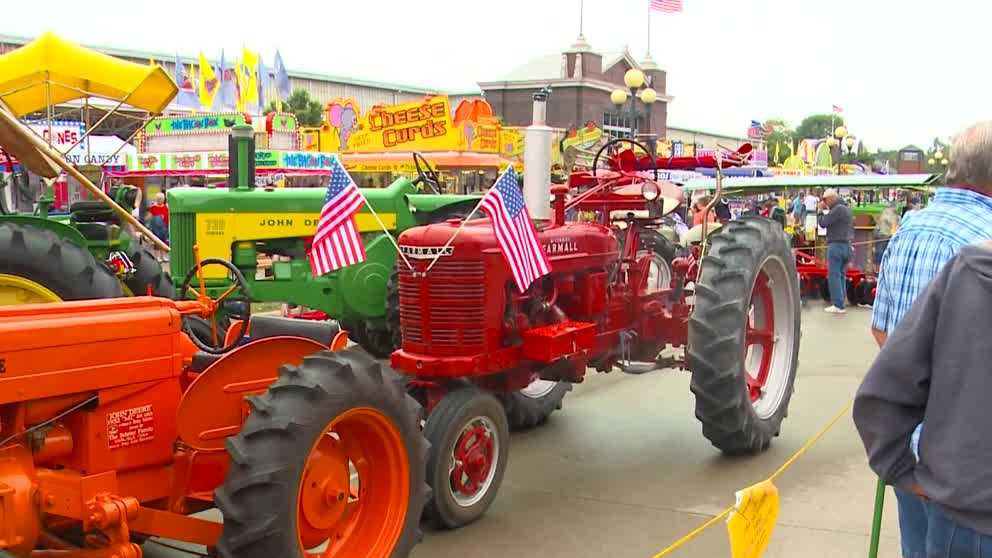 Farming enthusiasts enjoyed tractor display at the Iowa State Fair