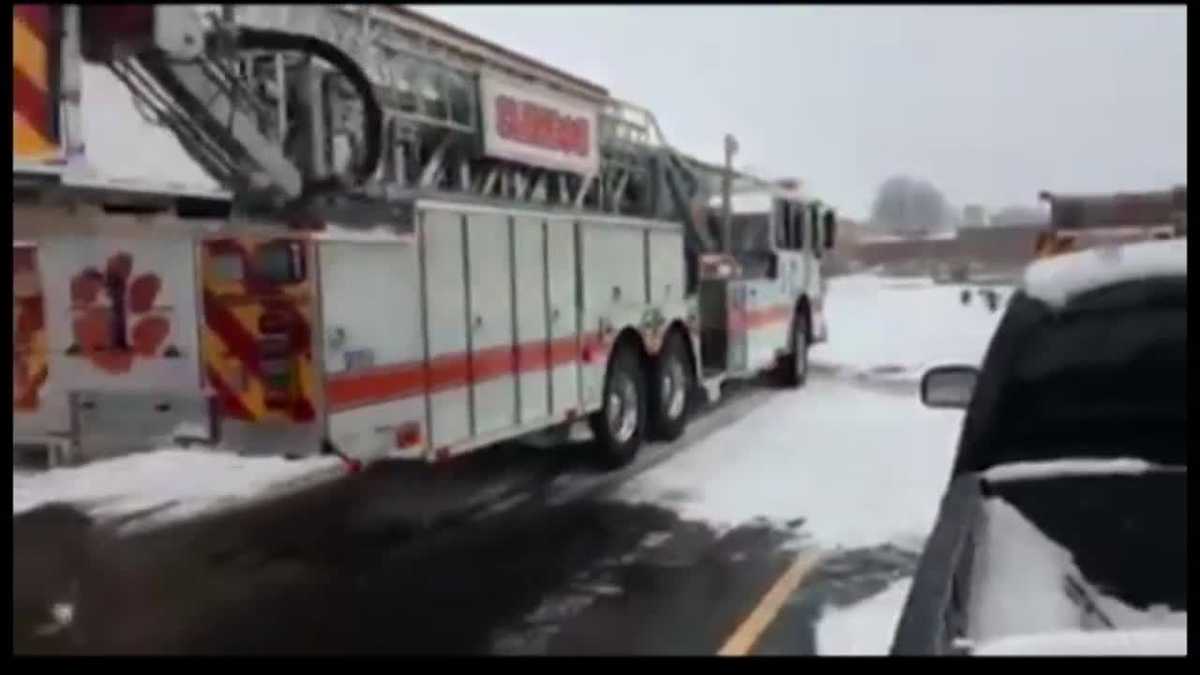 Clemson, Ohio Fire Departments connected through new fire truck