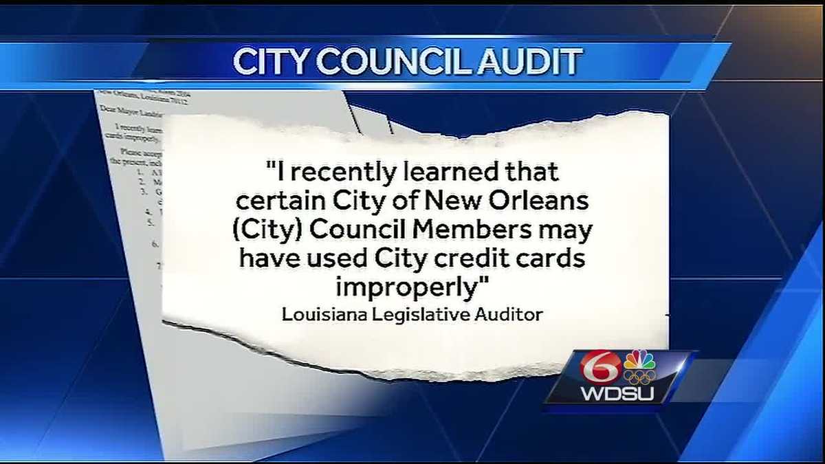 What to know about the city credit card audit for all of City Council