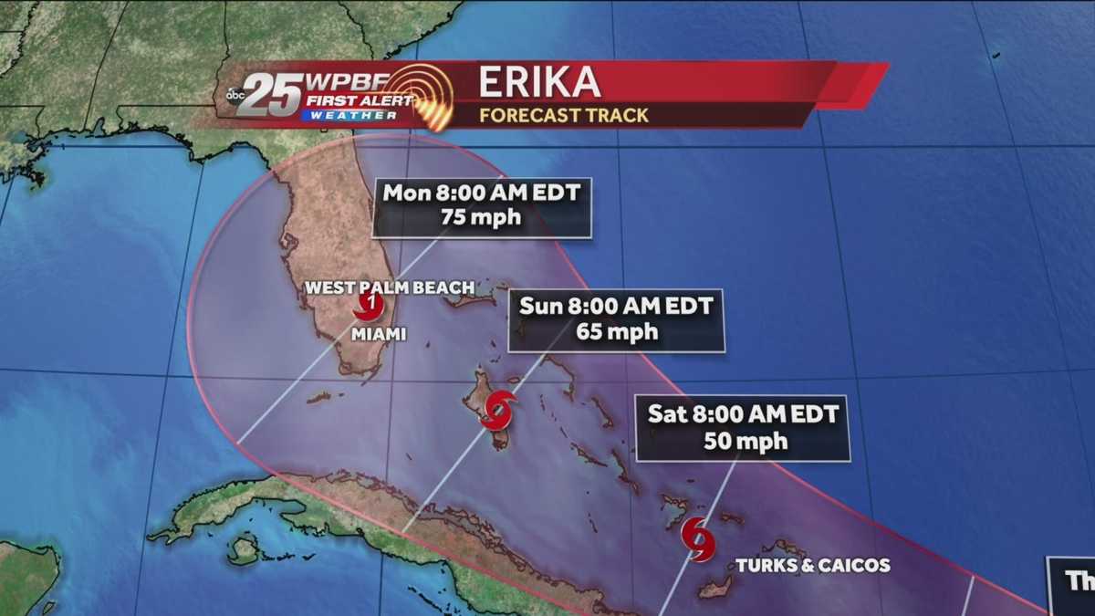 Video update on TS Erika