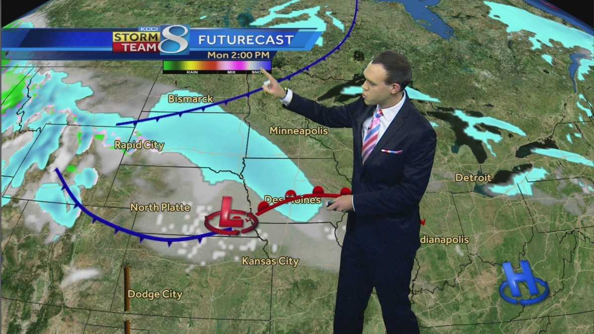 KCCI 8 Sunday weather forecast