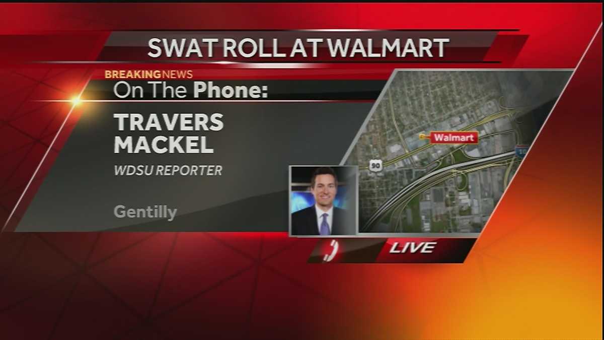 SWAT team called to armed robbery at Gentilly Walmart