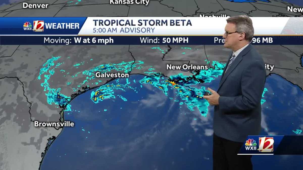 WATCH: Beta to make landfall today
