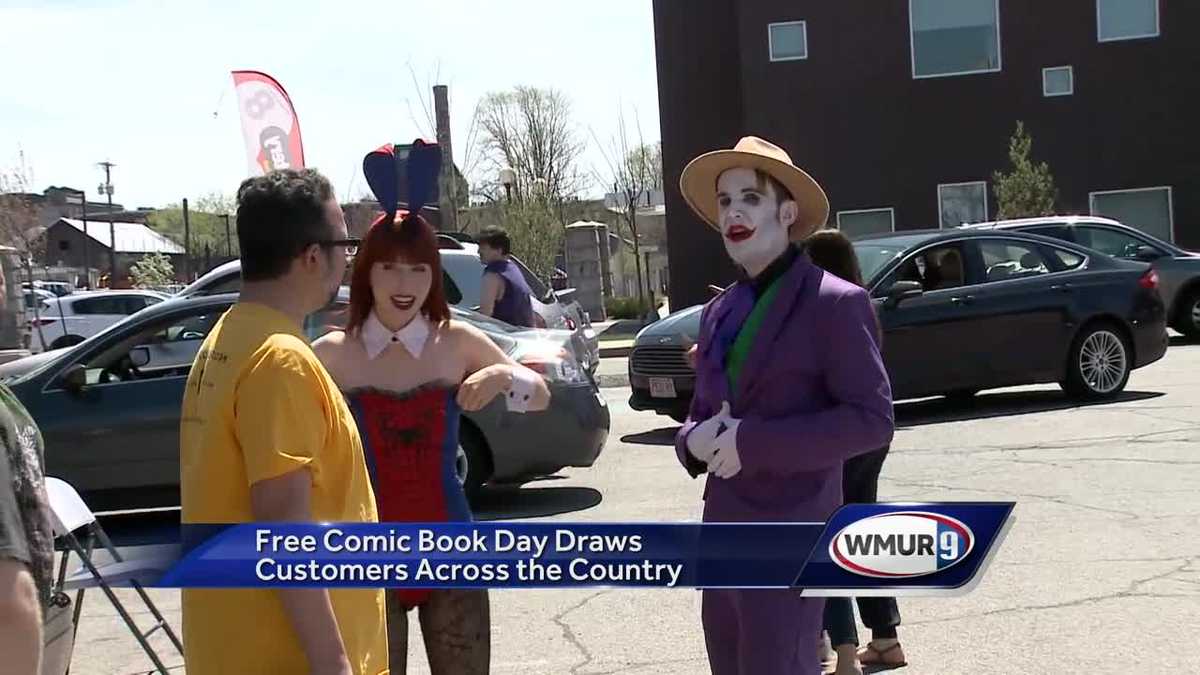 Manchester store packed for Free Comic Book Day