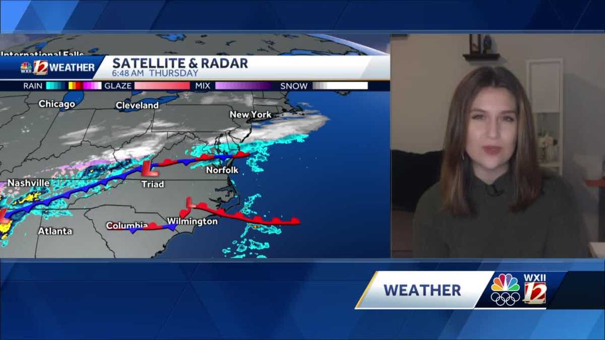 WATCH: Clouds, Drizzle, Fog Thursday AM, Widespread Rain By PM