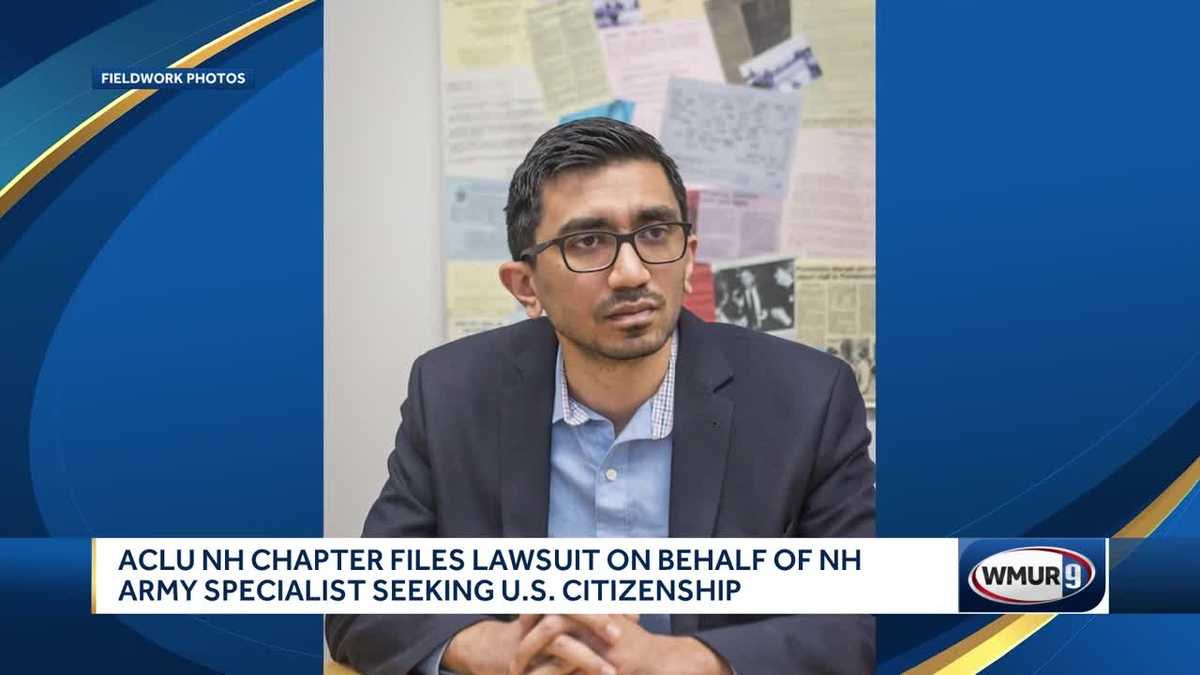 Aclu Of New Hampshire Files Lawsuit On Behalf Of Army Specialist