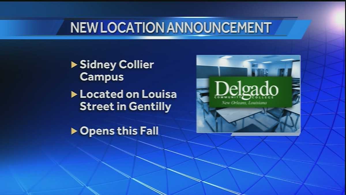 New Delgado campus opens in August