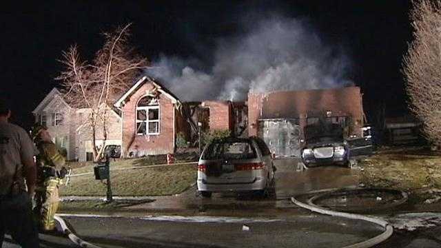 Neighboring homes catch fire in Hebron community