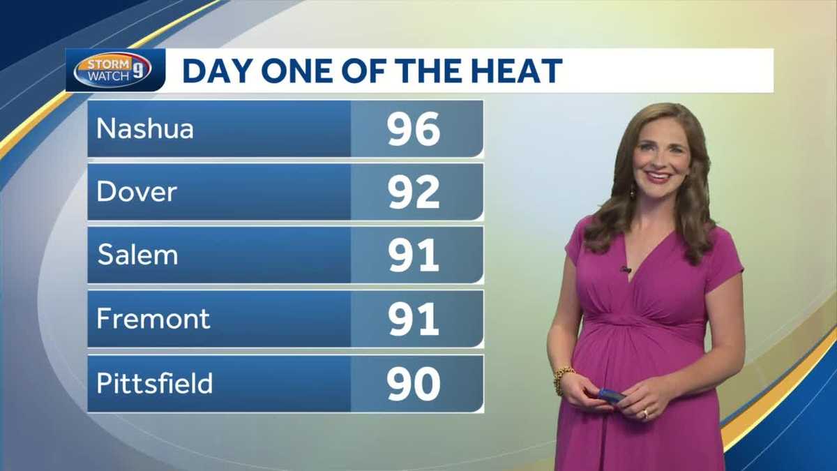 Watch: Weekend heat wave begins
